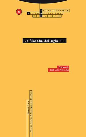 LA FILOSOFIA DEL SIGLO XIX. ENCICLOPEDIA IBEROAMERICANA DE FILOSOFÍA ...